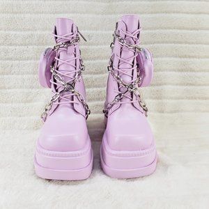 Cape Robbin | Shoes | Vibrate Baby Pink Platform 45 Wedge Heel Ankle B ...